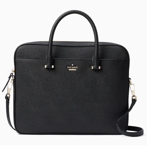 kate spade | Bags | Kate Spade Saffiano Leather Laptop Bag Black | Poshmark